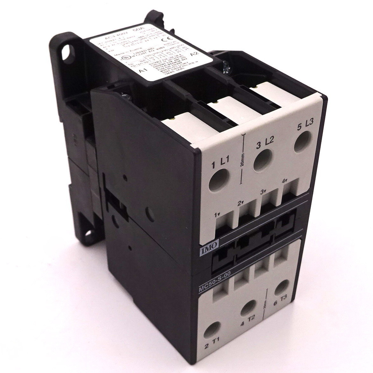 Contactor MC50-S-00-230V IMO 22kW 220-264VAC CR11C *New* - Axxa - Motor Control & Automation